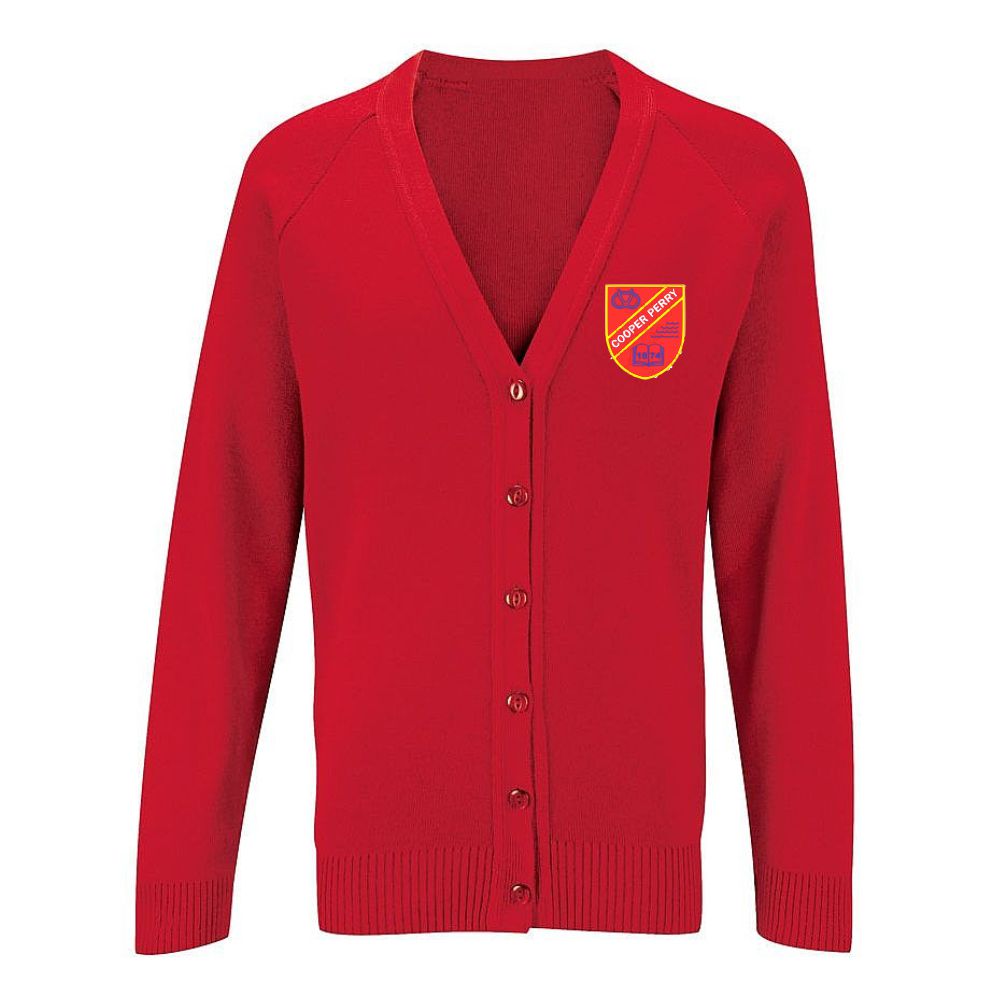 Cooper Perry Knitted Cardigan – Crested School Wear